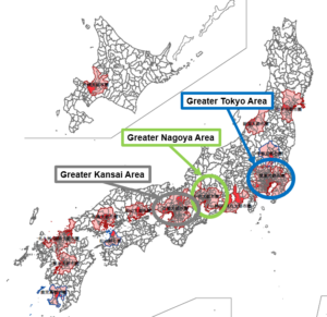 Three Major Urban Areas in Japan | Anshin Business and Legal Services